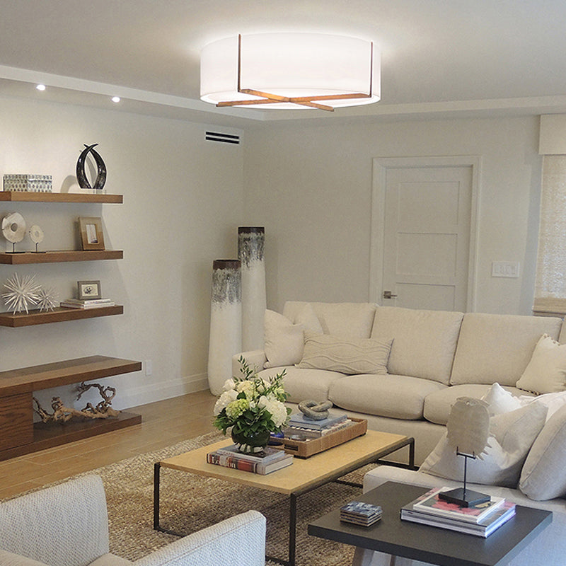 Plura 24" Flushmount 3K/4K LED Light – Cerno – Viesso