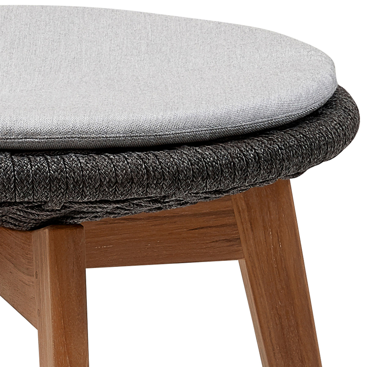 Peacock Upholstery Footstool – Cane-Line – Viesso