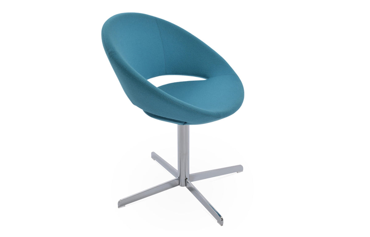 Crescent 4 Star Swivel Dining Chair – sohoConcept – Viesso