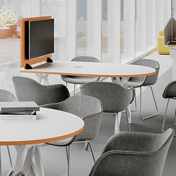 Tele Meet Conference Table with Media Panel – Scale 1:1 – Viesso